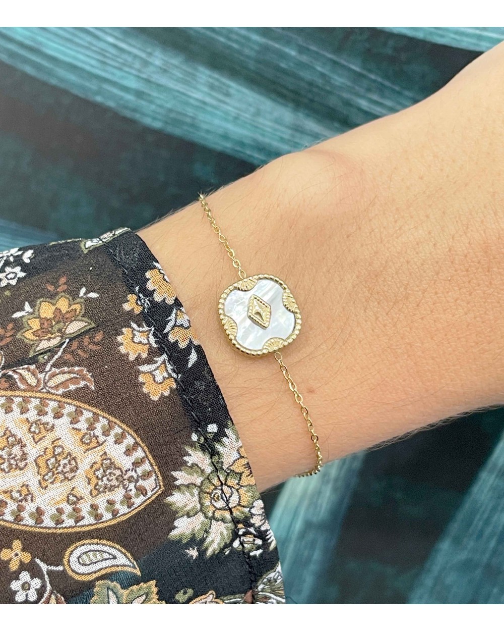 Bracelet Perla - Nacre - Acier Inoxydable - Paloma Bijoux